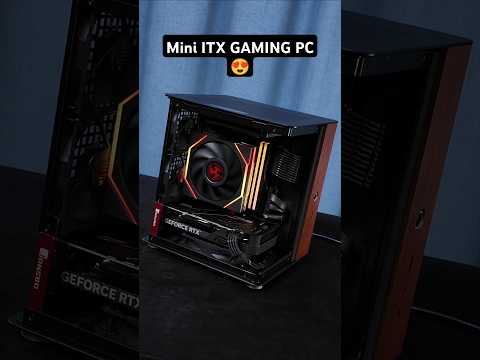 Beautiful mini itx gaming pc build with rtx 4060ti π₯ #pcbuild #gamingpc #miniitx #pc