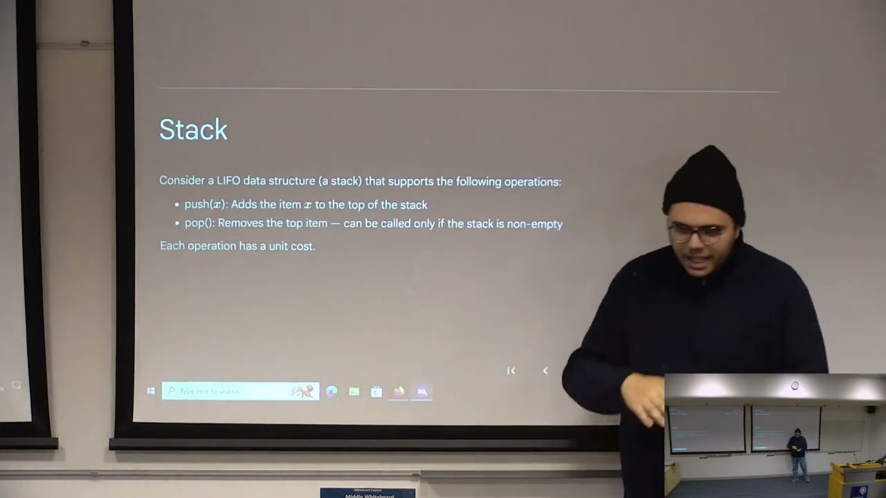 Oxford Algorithms and Data Structures - Lecture 1 - Amortized Analysis