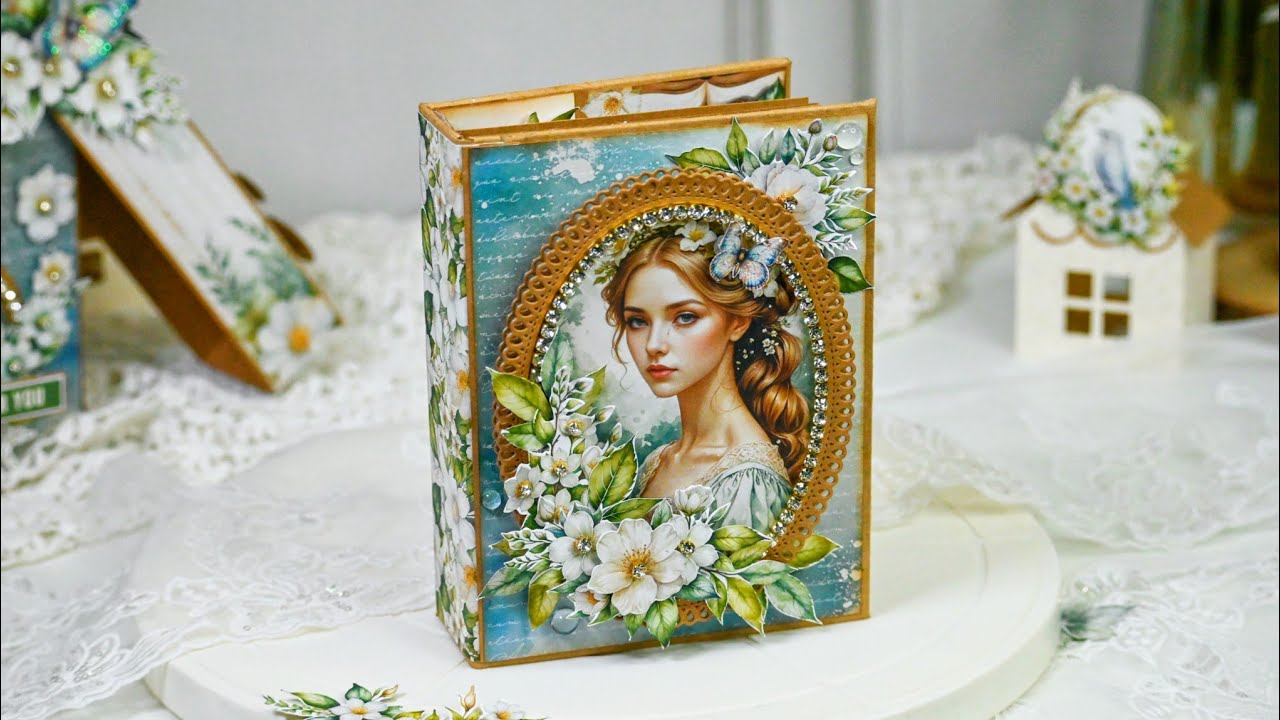 No one makes Scrapbook anymore since this tutorial! CAMERA SHAPED BOX & ALBUM - Part 1#craftersabaa