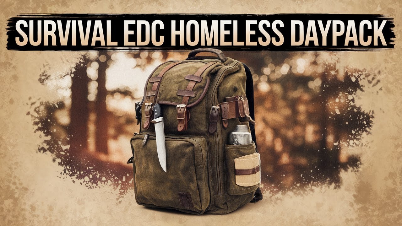 The Ultimate Homeless Survival Gear Daypack Update