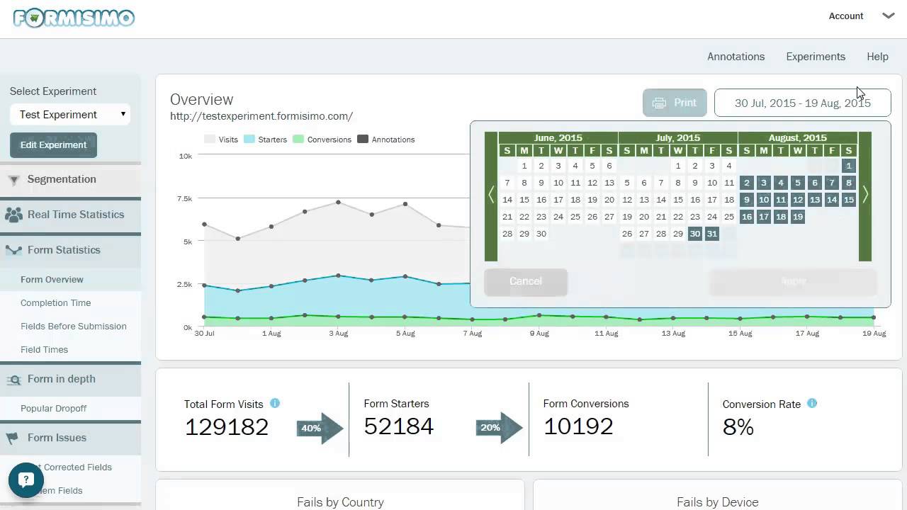 Formisimo - Quick walkthrough of Form Analytics
