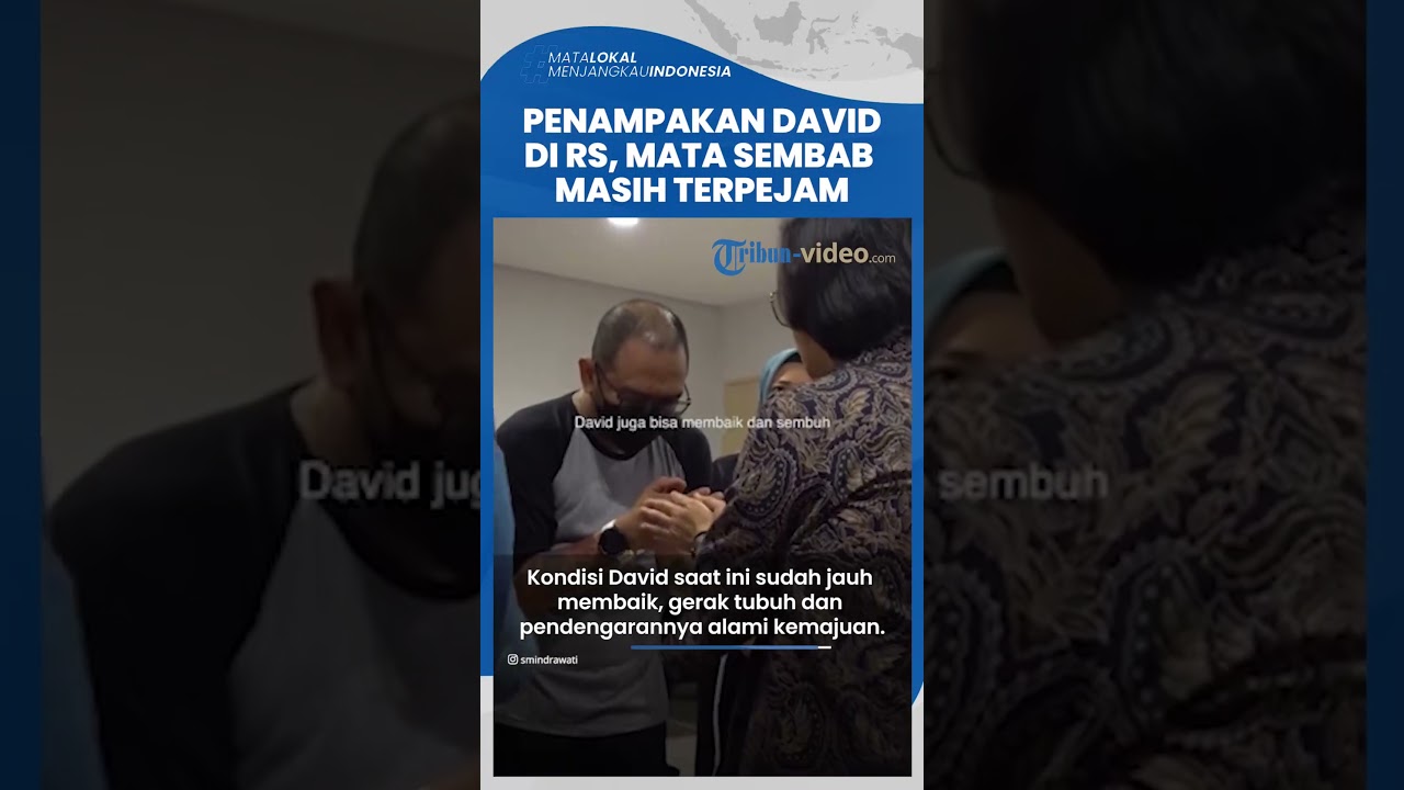 Alat Medis Terpasang Lengkap, Inilah Penampakan David di RS, Mata ...