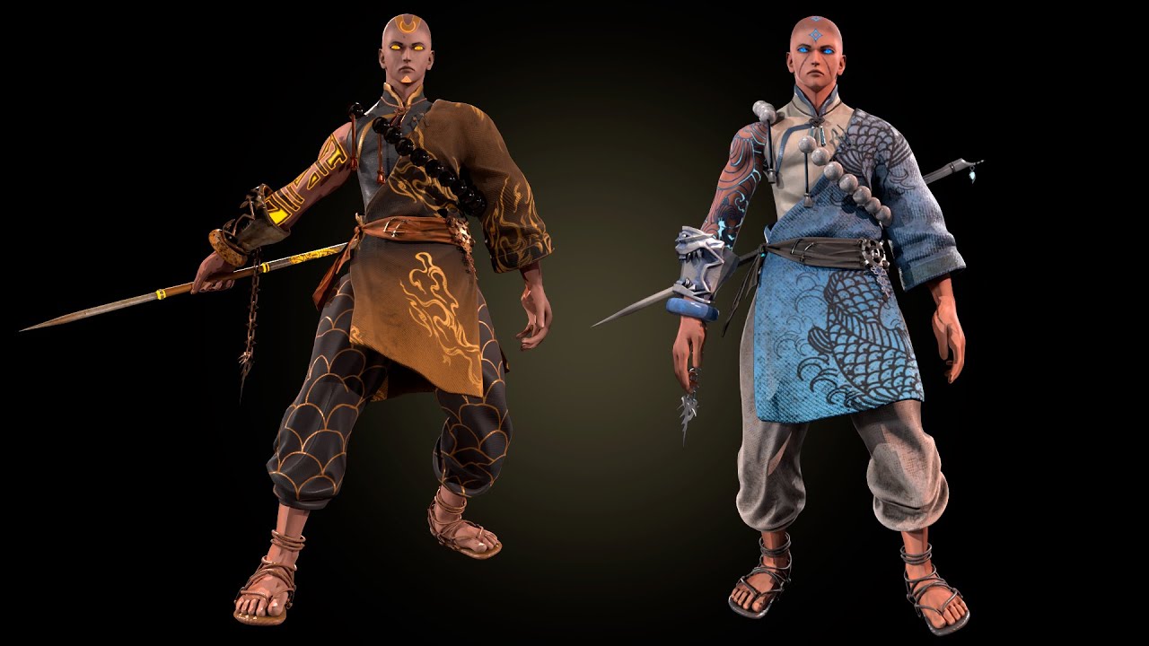 Warrior Monk - (Unreal Engine5)