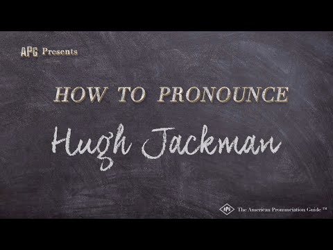 How to Pronounce Hugh Jackman (Real Life Examples!)