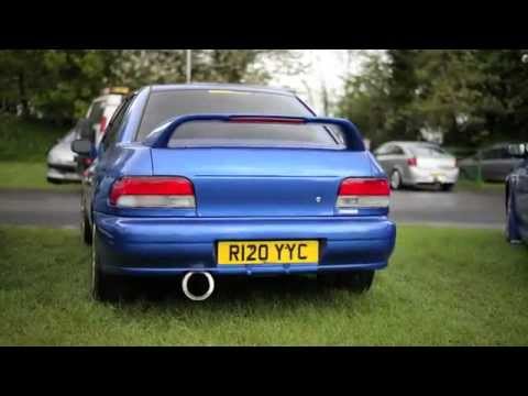 Subaru Impreza/Forester WRX STI stand performance day Castle Coombe 2014