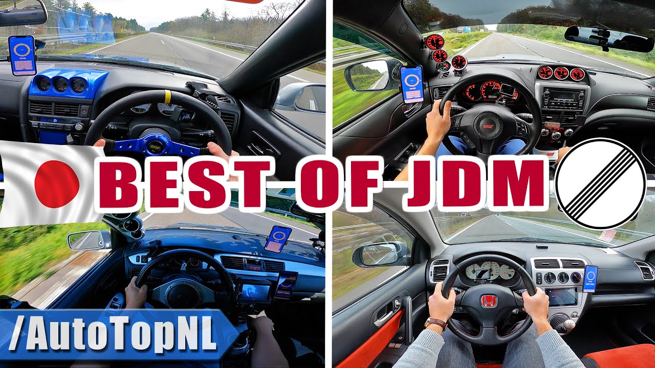 Watch Legendary JDM Models Blast to Their Top Speed on the Highway ...