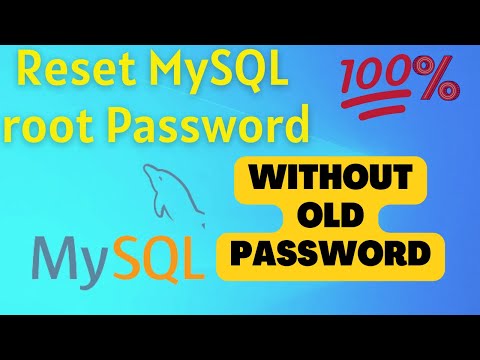 How to Reset MySQL Root Password on Windows [WORKING!!]
