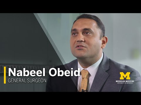 Nabeel Obeid, M.D. | General Surgeon, Michigan Medicine