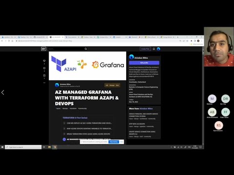 Az Managed Grafana with Terraform Azapi & Devops - DEV Community
