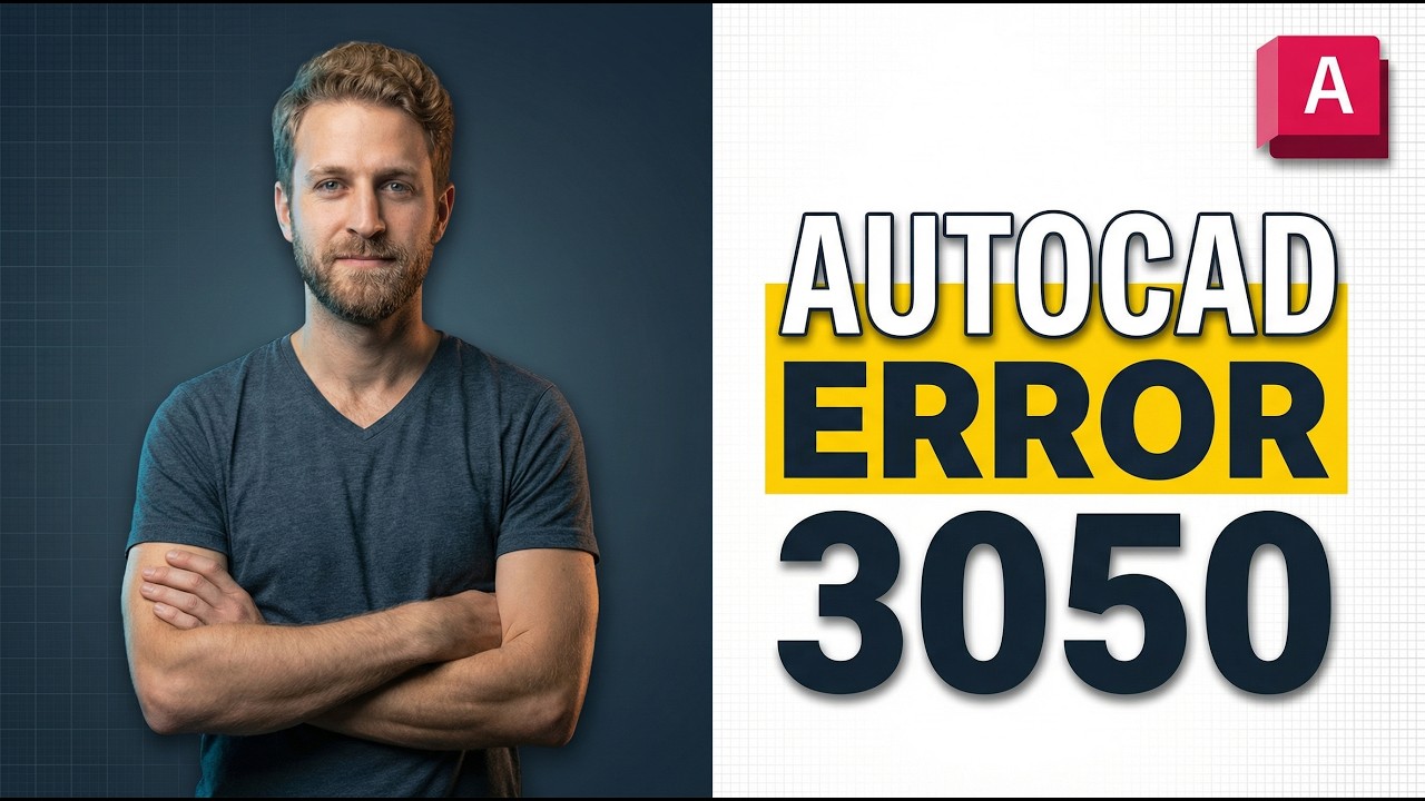 AutoCAD Error 3050 (2026 Easy Guide)