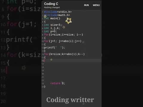 Offline compiler in C programming language 💥💥 Coding writter ll 💯#short