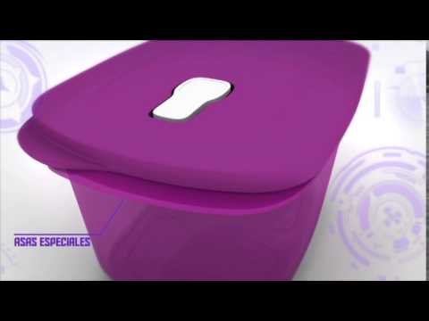 Tupperware Micro Flash Rectangular 1 L. | Mercado Libre