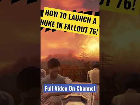 How To Launch A NUKE In Fallout 76