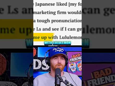 Bobby Lee & Andrew Santino Learns Why They Name It LULULEMON!!!ππ