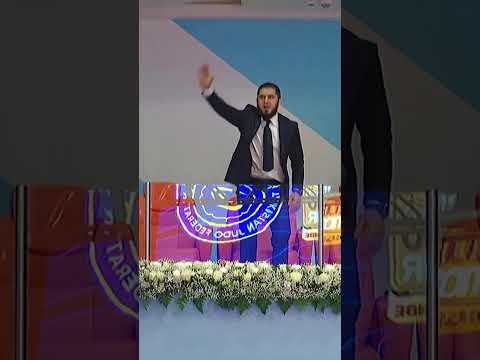 Islam makhachev as chief guest at an event in Tajikistan 🇹🇯