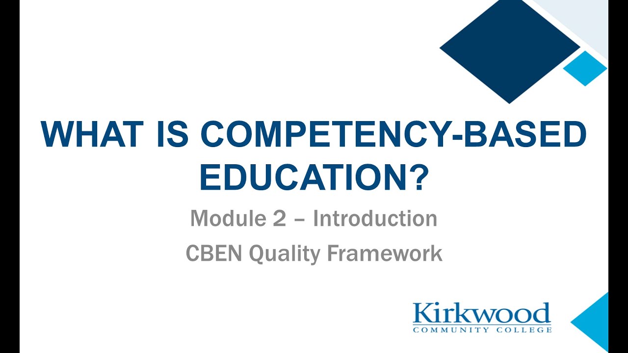 What is CBE (Module 2 Introduction)