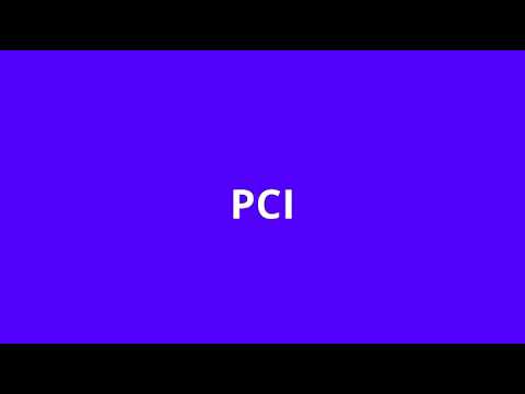 what is the meaning of PCI