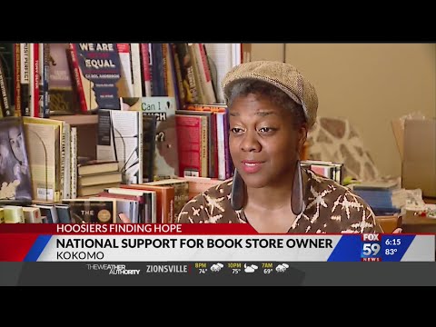 National support for Kokomo book store owner