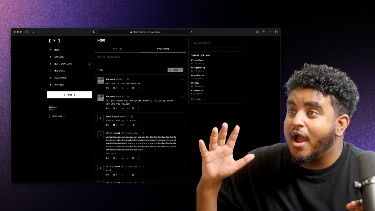 How to Vibecode an X Clone using Claude Code and Convex