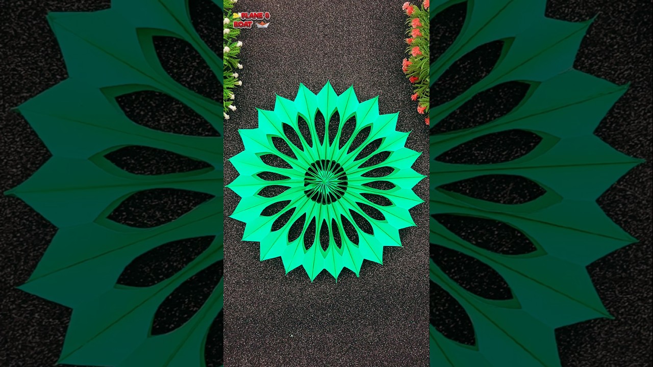 3D Snowflake Christmas Craft – Simple & Beautiful Christmas Craft #ChristmasCraft