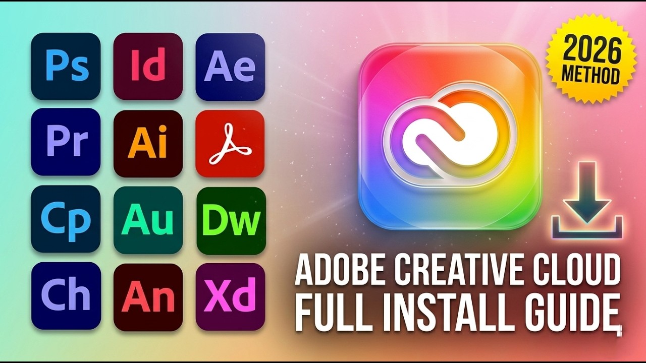 How to Install Adobe Creative Cloud on Windows 11 (Beginner Friendly)