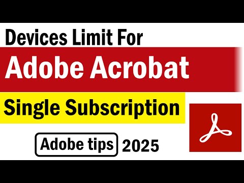 How Many Computer Can You Use Adobe Acrobat Pro | Adobe Acrobat Pro subscription number of devices