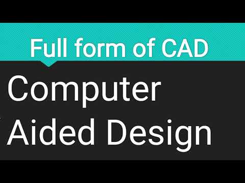 Full form of CAD