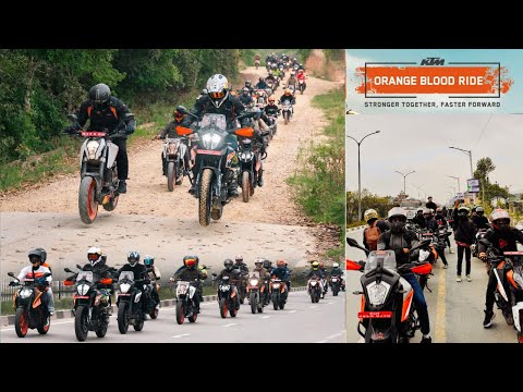 100 @KTM Riders | Orange Blood Ride | @KTMReadytoRaceNepal