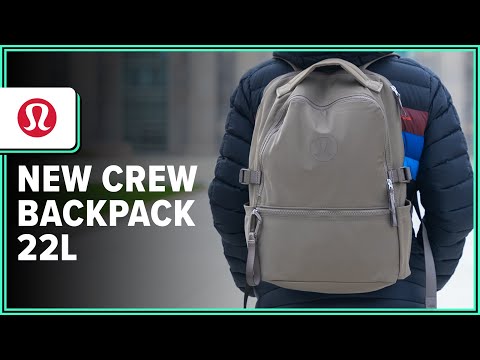 lululemon New Crew Backpack 22L Review (2 Weeks of Use)