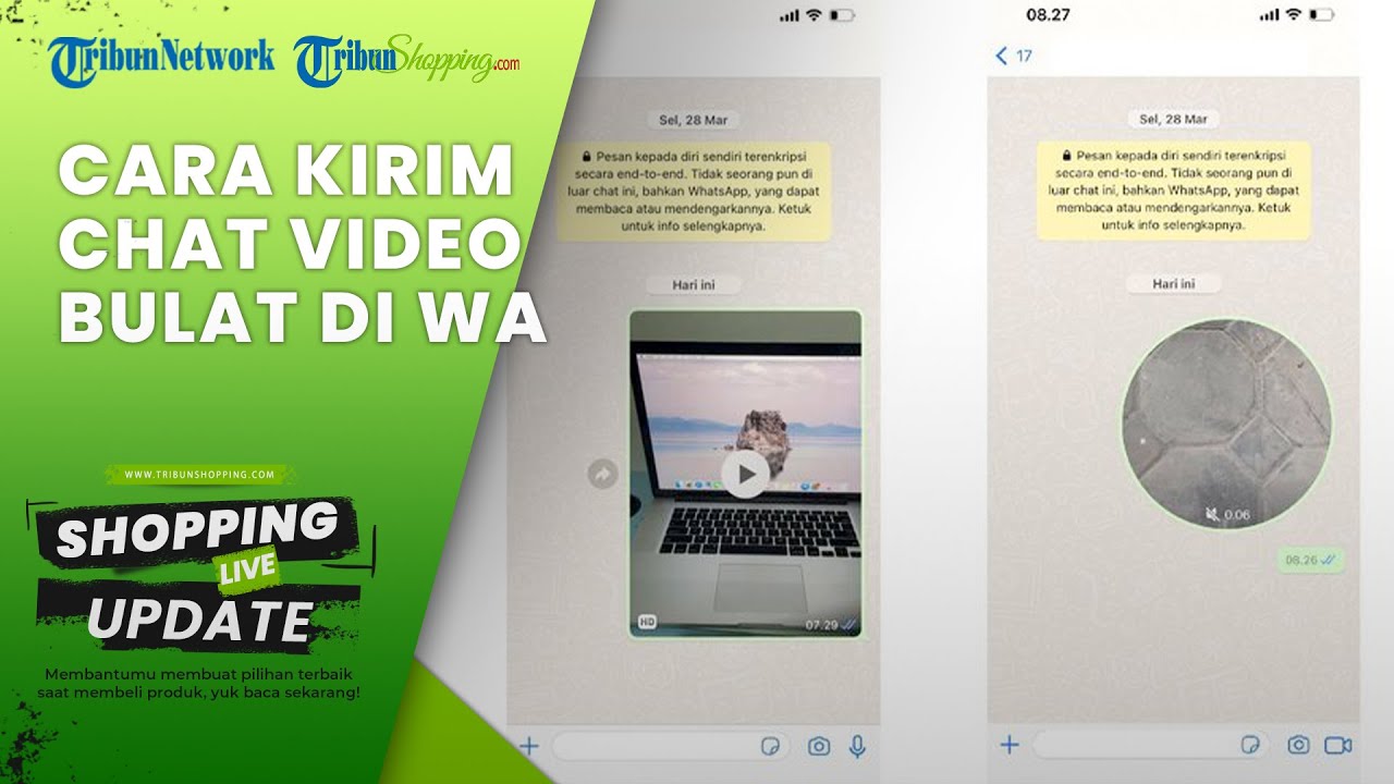 WhatsApp Rilis Fitur Baru yang Bisa Kirim Chat dalam Bentuk Video, Gimana Caranya? - Tribun Video