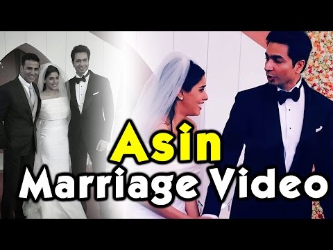 Asin and Micromax's Rahul Sharma Marriage Exclusive video