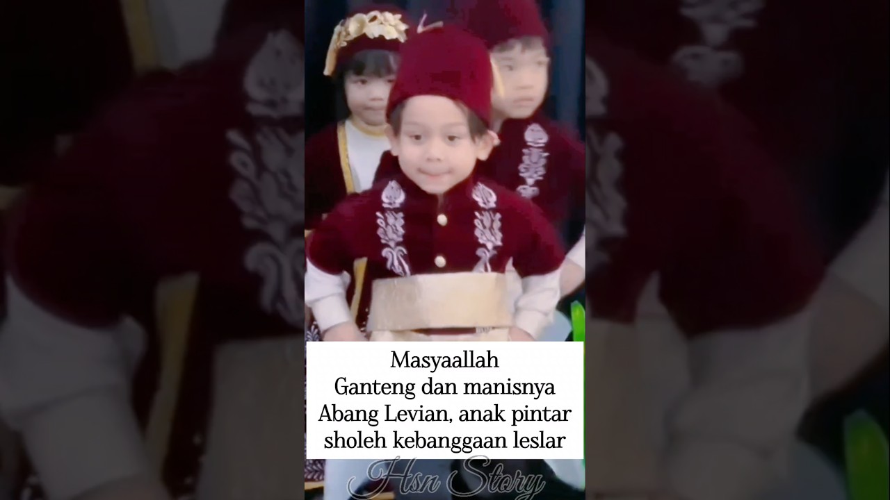 Lesti and Rizky Billar smile proudly when they see Levian perform #leslar #lestikejora #editor