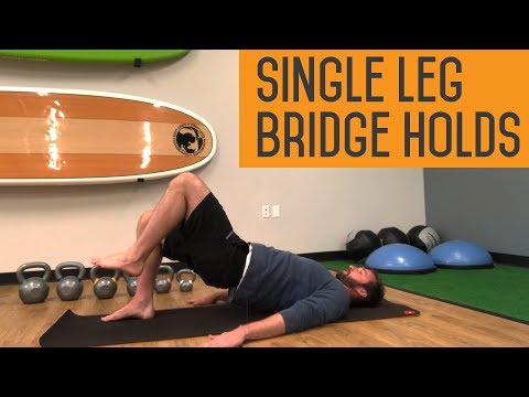 How To Perform The Glute Bridge March | Glute Bridge Progressions