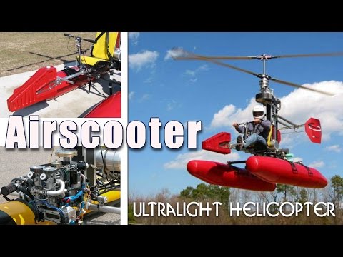 AirScooter, AirScooter II single seat ultralight helicopter.