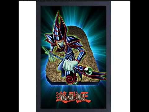 Yu-Gi-Oh Dark Magician Framed Art Print