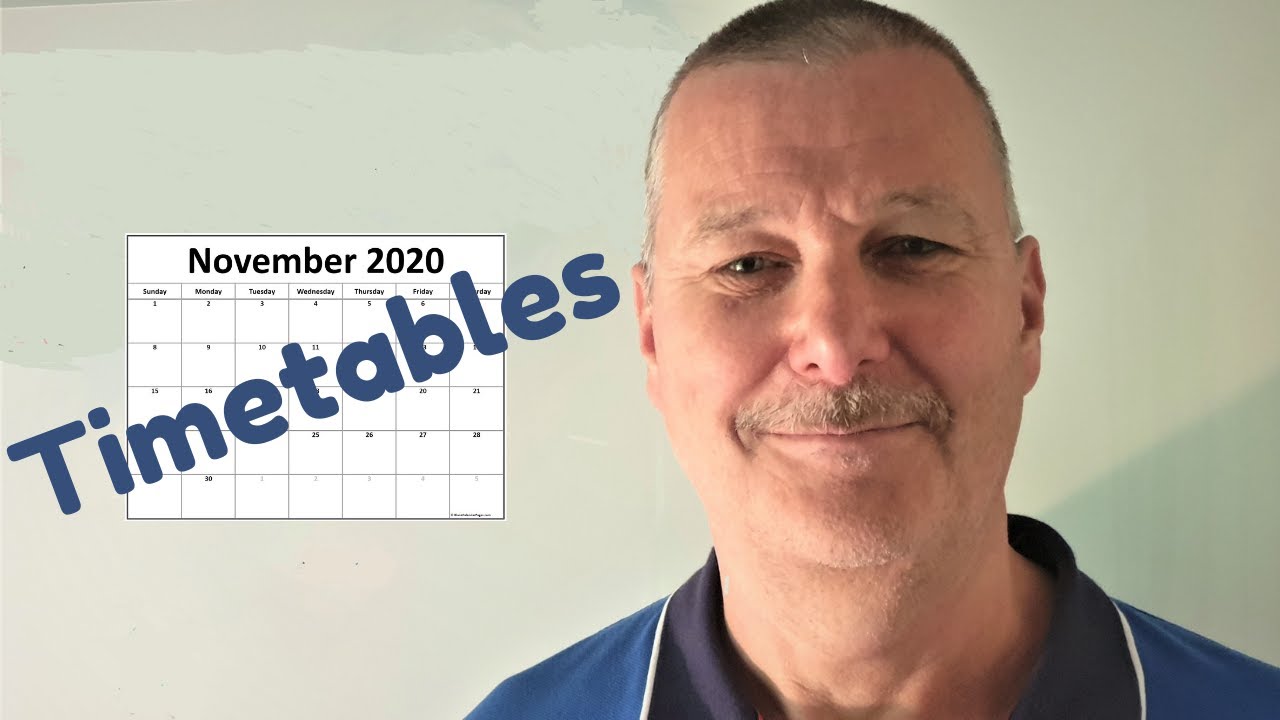 Timetables - Functional Skills Maths Entry Level 3