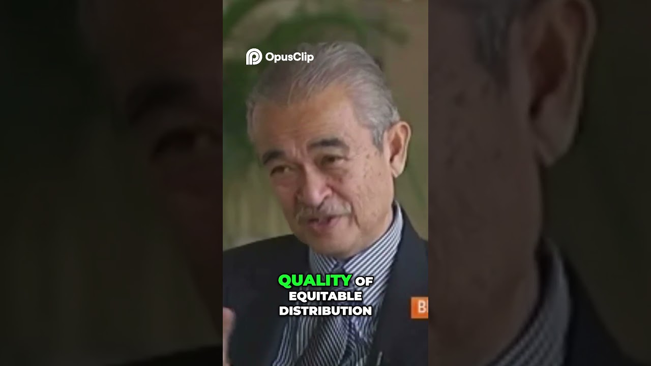 Tun Abdullah Ahmad Badawi Legacy : Equitable distribution of quality opportunities