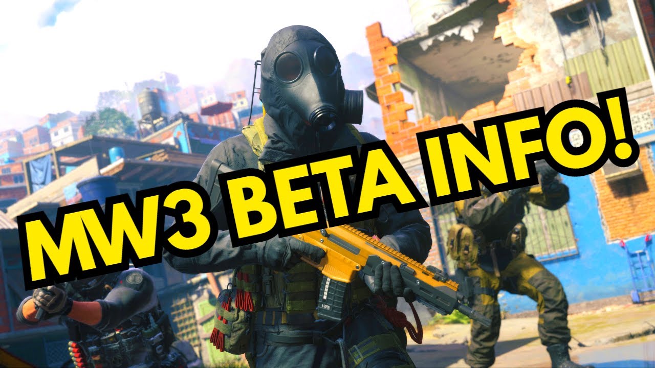 All The MW3 BETA Information You NEED!