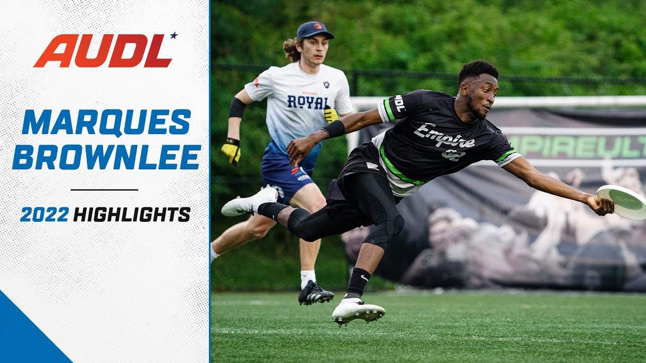 2022 Pro Ultimate Frisbee Marques Brownlee highlights