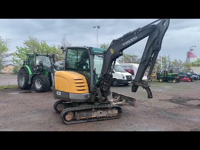 Crawler excavator Volvo EC 35 C - 2007 - PS Auction - We value the ...