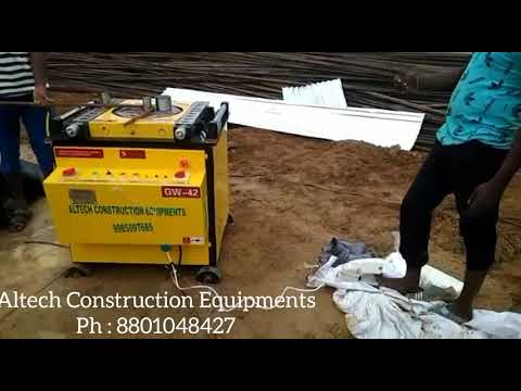 Manufacturer of Bar Bending Machine & BAR CUTTING MACHINE by Altech ...
