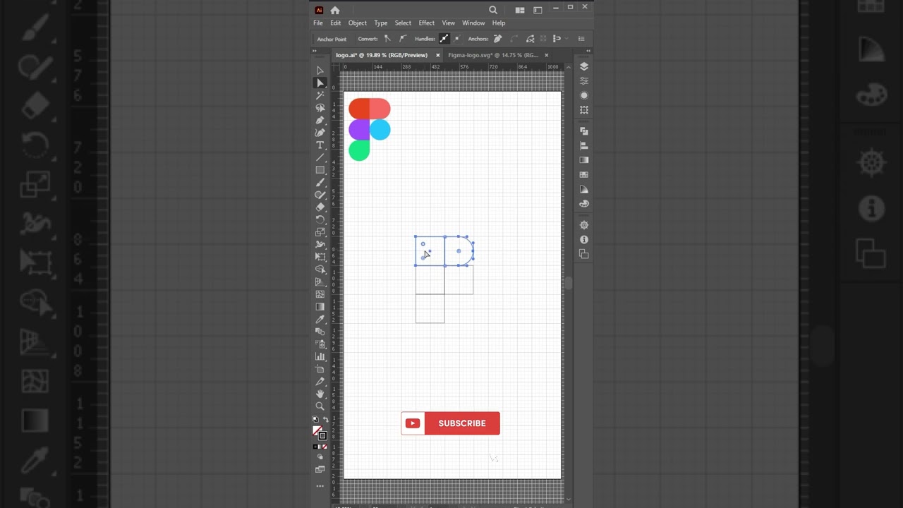 FIGMA LOGO Tutorial | #shorts #logo #graphicdesign #figma #design #illustrator #short
