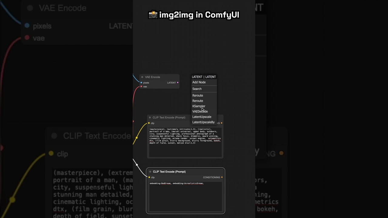 How to do img2img in ComfyUI #aiart #generativeai #comfyui