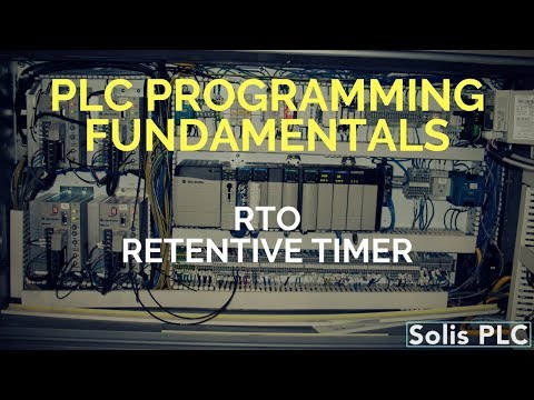 PLC Programming Timers Counters - RTO | Retentive Timer ON Instruction RSLogix Studio 5000