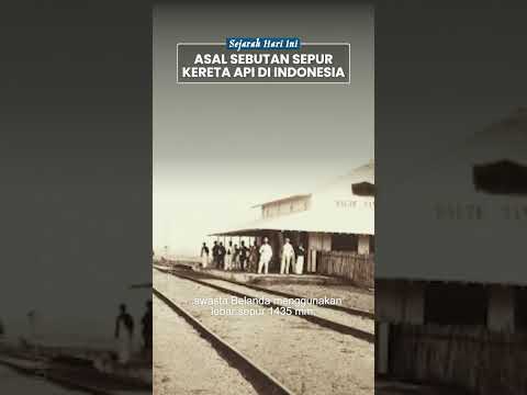 Asal-usul Jalur Kereta Api Pertama di Indonesia, Dibangun Hindia Belanda & Dikenal Sebagai 'Sepur'