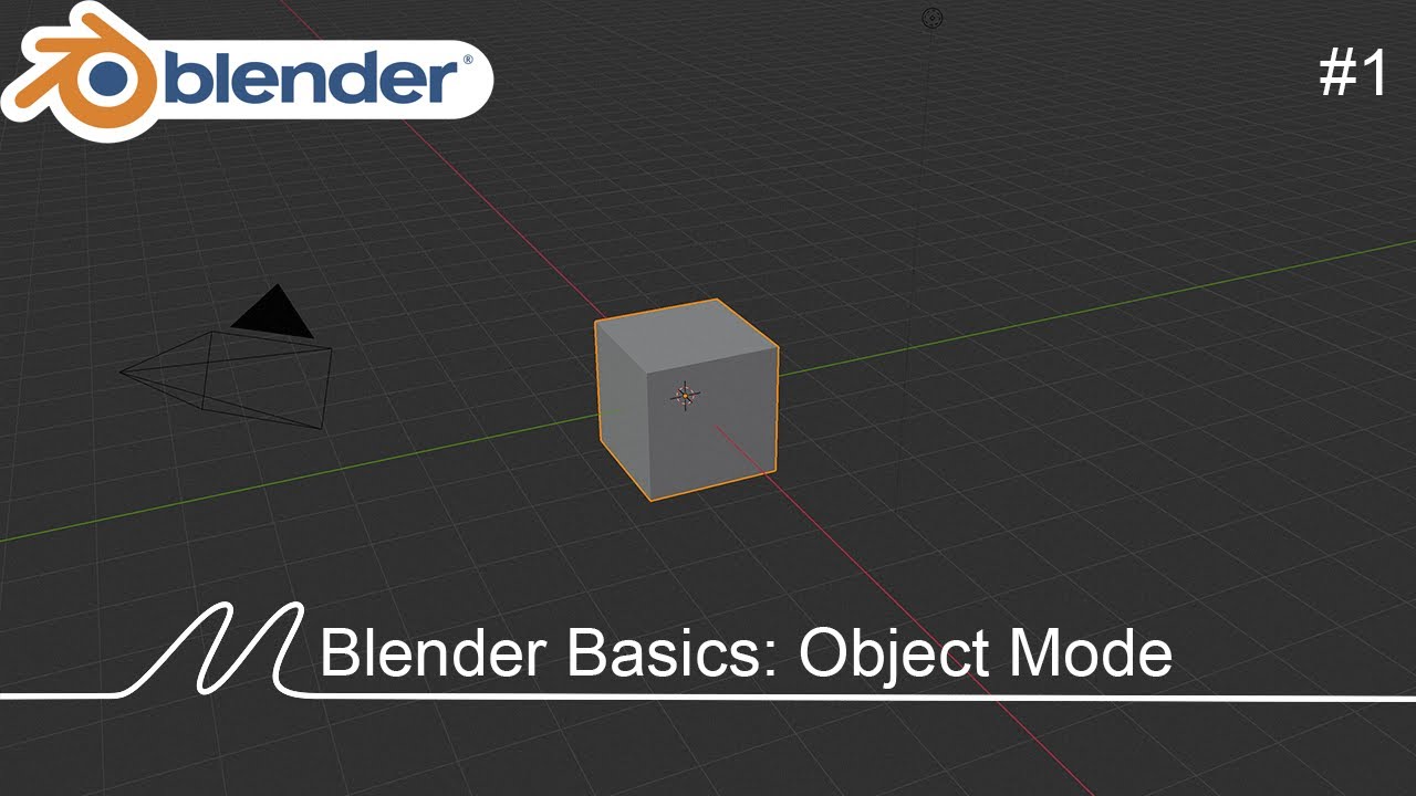 Blender Basics #1 - Object Mode