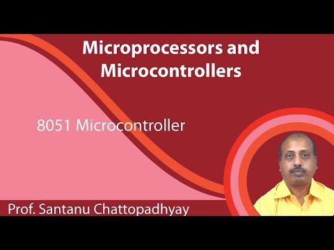 Lecture 23 : 8051 Microcontroller Video Lecture - Crash Course for GATE ...