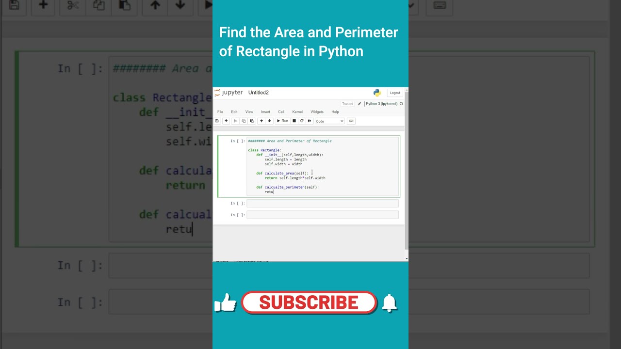 Mastering Python: Area and Perimeter Calculation of a Rectangle | Tech Wizards