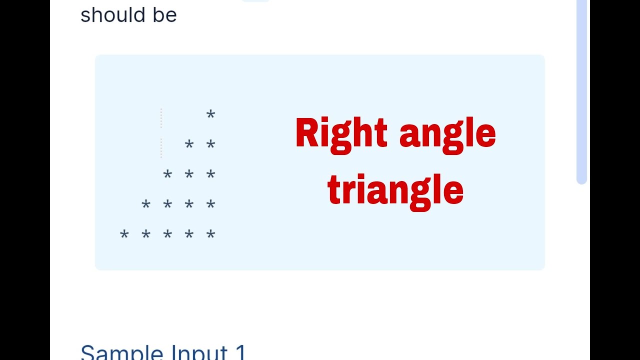 Solid right angle triangle assignment||ccbp||nxtwave||assignment 10...