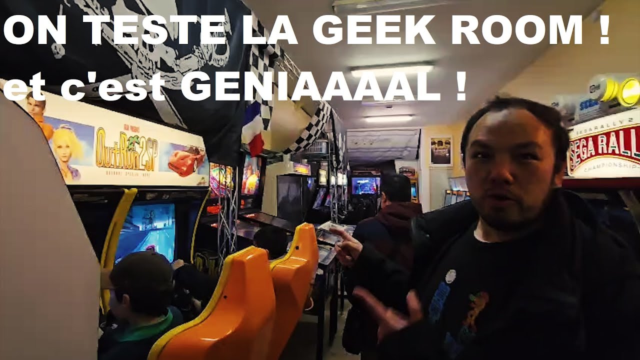 Visite de la Geek Room, meilleure salle d'arcade en région parisienne !